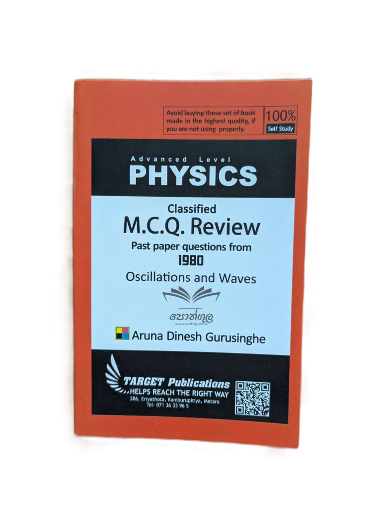 Target Physics | Oscillations and Waves (Unit 3-1) Classified M.C.Q ...